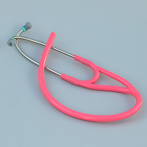 Compatible Replacement Tube by CardioTubes fits Littmann(r) MasterCardiologyI(r) and Littmann(r) Cardiology III(r) Stethoscopes - 7mm Binaurals Pink TUBING