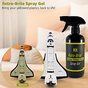 Retro-Brite (Sole Brite) Spray Gel : Restores Yellowed Plastic (16oz)