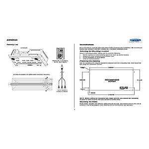 Jensen AWM965 AM/FM|CD|DVD|MP3/USB Wallmount Stereo with DVD Player, Front USB Supports MP3, WMA, JPEG Formats, Remote Control Included, 12 Volt (Renewed)