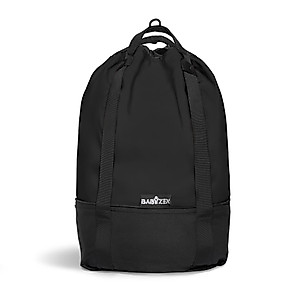 BABYZEN YOYO Bag, Black - Provides Additional, Sturdy Storage on the YOYO2 Stroller - Includes Wheel Base & Hooks