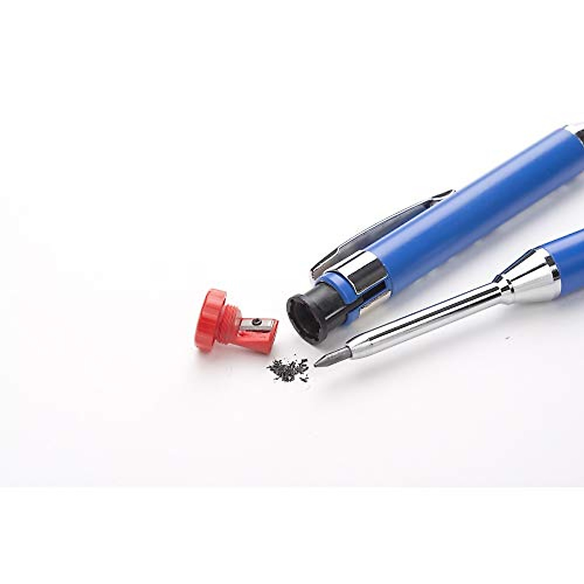 Markal - 96273 -Break Resistant Refills for Markal Pro Holder #96270, 2.8mm Diameter x 125mm Long, Graphite Color - 6 Pack