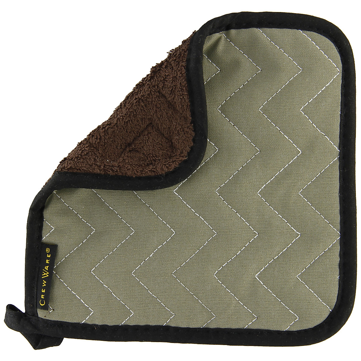 San Jamar 802TF BestGuard Terry Cloth Pot Holder, 8" Length x 8" Width (Pack of 12)