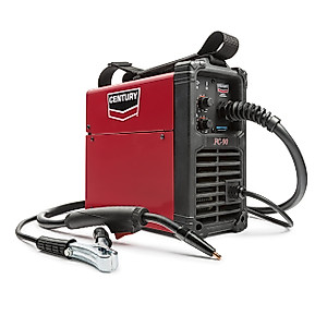 Lincoln Electric FC90 Flux Core Wire Feed Welder and Gun, 90 Amp, 120V, Inverter Power Source for Easy Operation, Portable Shoulder Strap, Best for Small Welding Jobs