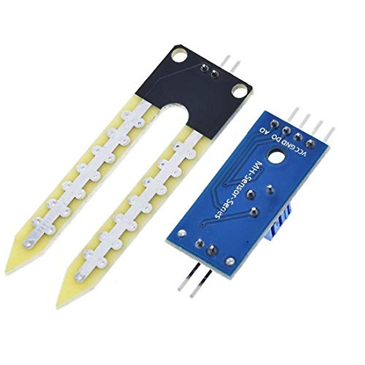 HiLetgo 5pcs LM393 3.3V-5V Soil Moisture Detect Sensor Soil Moisture Sensor Soil Hygrometer Detection for Arduino Automatic Watering System Robot Smart car