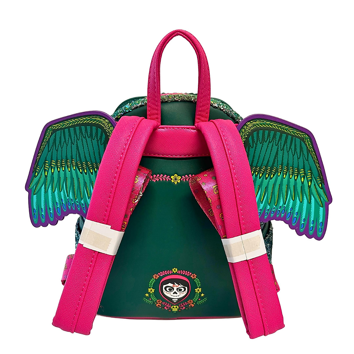 Loungefly Disney Pixar Coco Pepita Double Strap Shoulder Bag