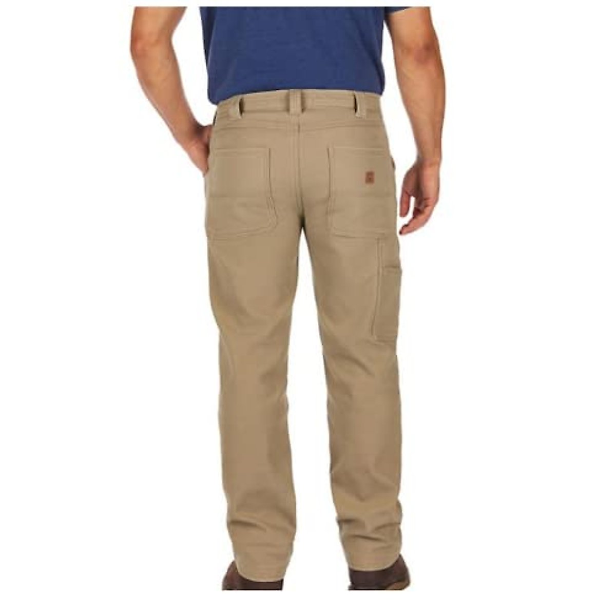 Coleman Men's Fleece Lined Utility Pants (as1, Waist_Inseam, Numeric_40, Numeric_30, Regular, Regular, Greige, Relaxed)