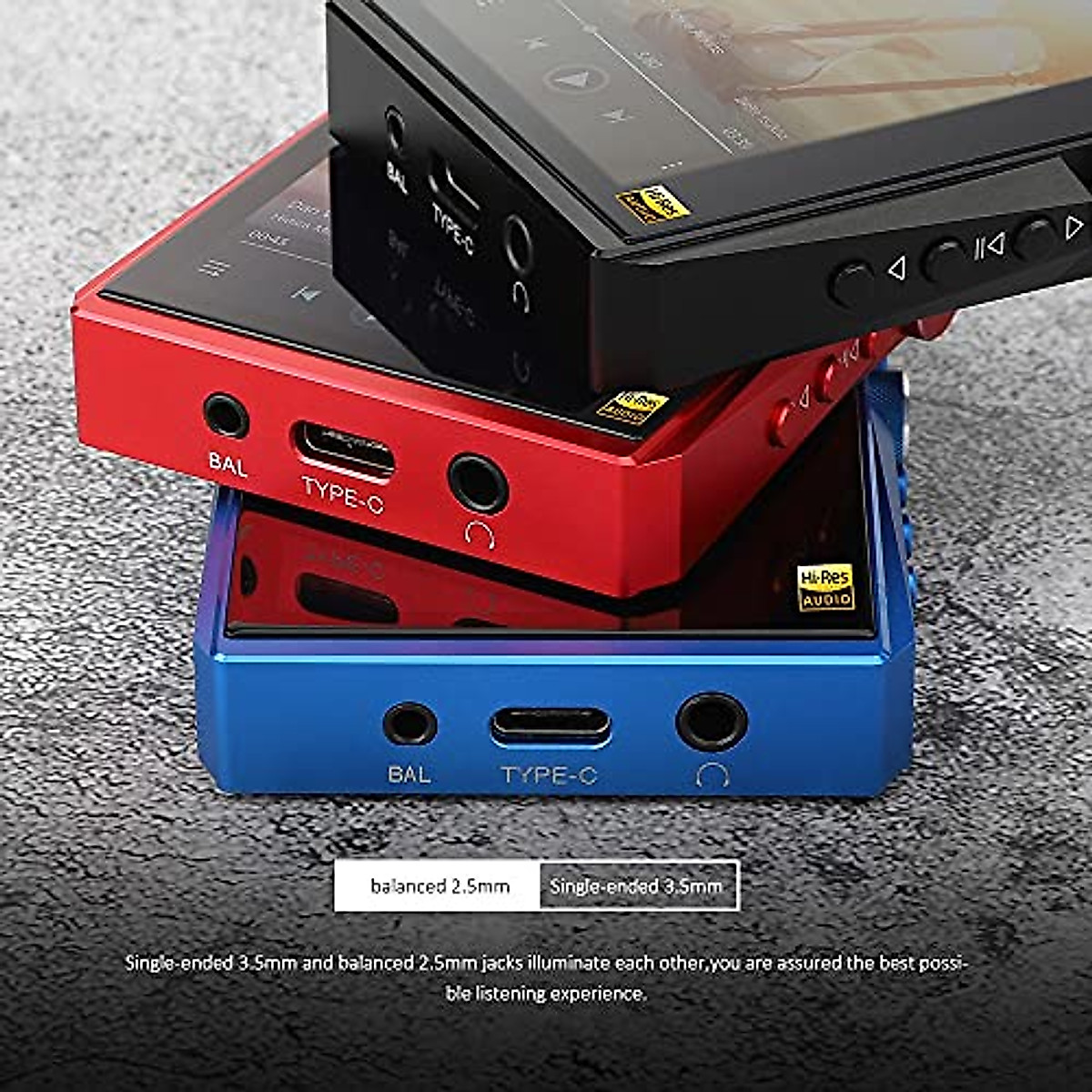 HIDIZS AP80 PRO MP3 Player with Bluetooth, High Resolution Lossless ...