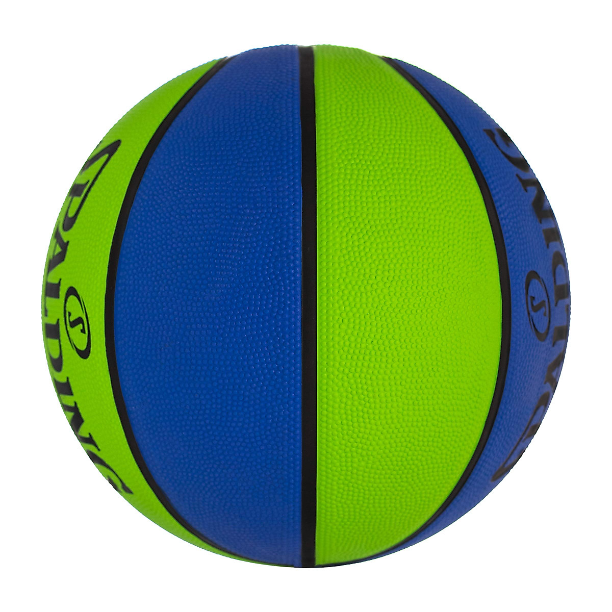 Spalding Varsity Blue/Green Outdoor Basketball 29.5"