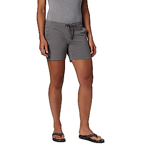 Columbia Women's Anytime Outdoor Short Shorts, City Grey, 4x5