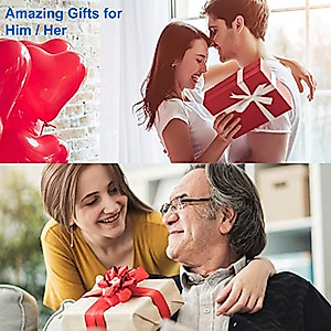 Flagest Magnetic Levitation Floating Globe - Levitating O Shape Globe with LED Lights for Educational Home Office Desk Decor - Birthday Holiday Party Christmas Gift (4Inches Globe）