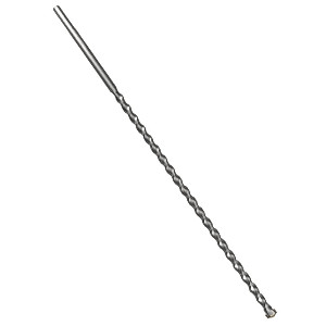 Chuck's Bits 1/2 inch x 24 inch (Approx.) Masonry Bit, Carbide-Tipped Carbon Steel (12mm x 600mm)