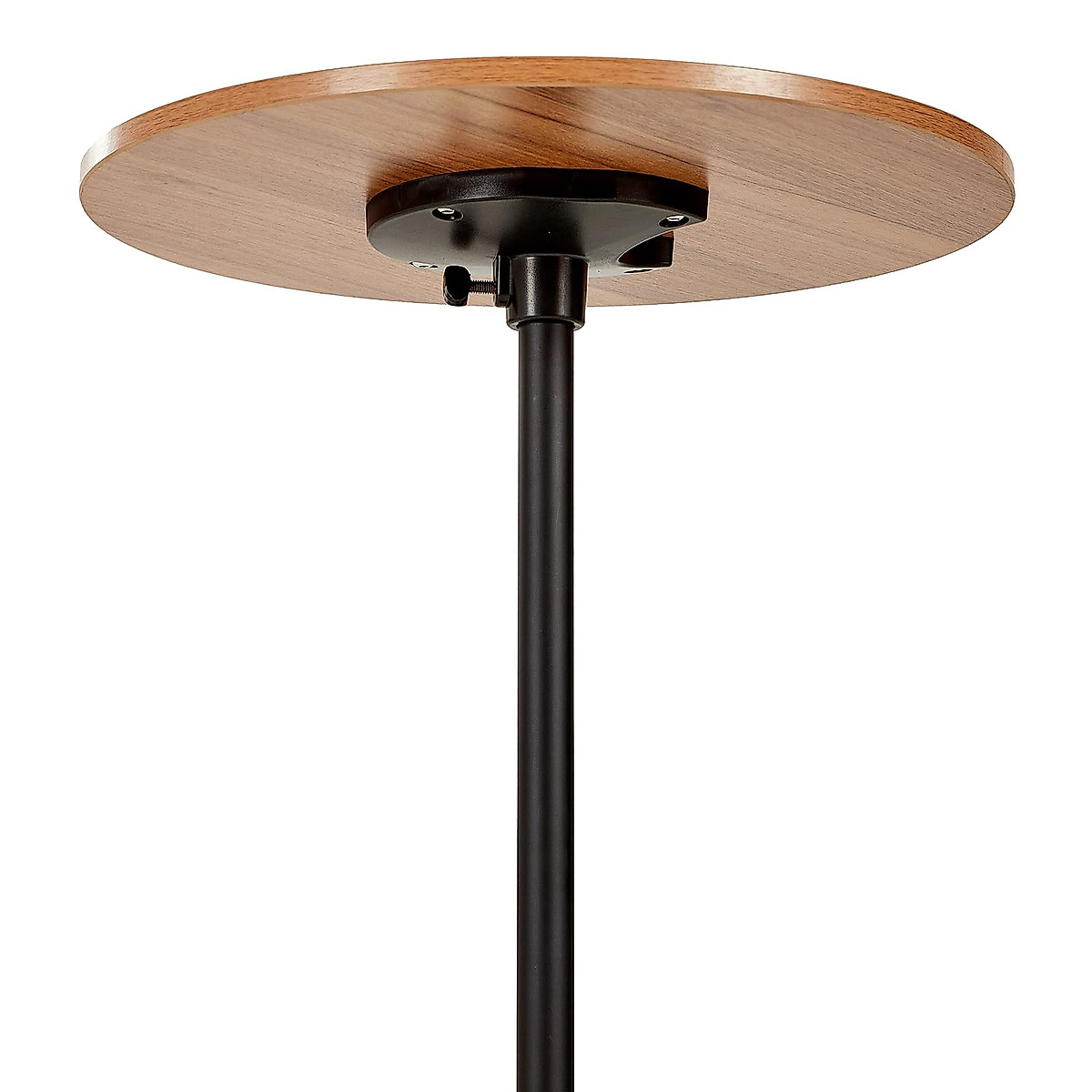 ERFEI Bar Table 15.75inch Small Round Top Adjustable Height 22.64-33.46in Multifunctional Side Table for Pub Bar Dining Bistro Cafe