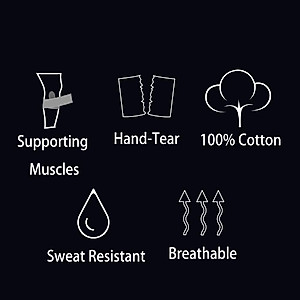 White Athletic Tape (6 Pack 0.5" 10 Yards) - Finger Tape - Medical Tape - Foot Tape - No Sticky Residue & Easy to Tear - for Rock Climbing, Jiu-Jitsu, Grappling, Martial Arts, Hockey Stick, Lifters