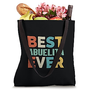 Retro Style Presents for Abuelita Vintage Best Abuelita Ever Tote Bag