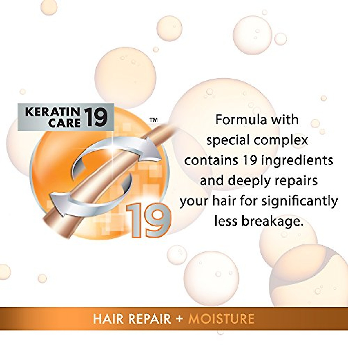 GLISS Hair Repair Anti-Breakage Treatment, Ultra Moisture for Dry or Stressed Hair, 6.1 Ounces (Pack of 3)