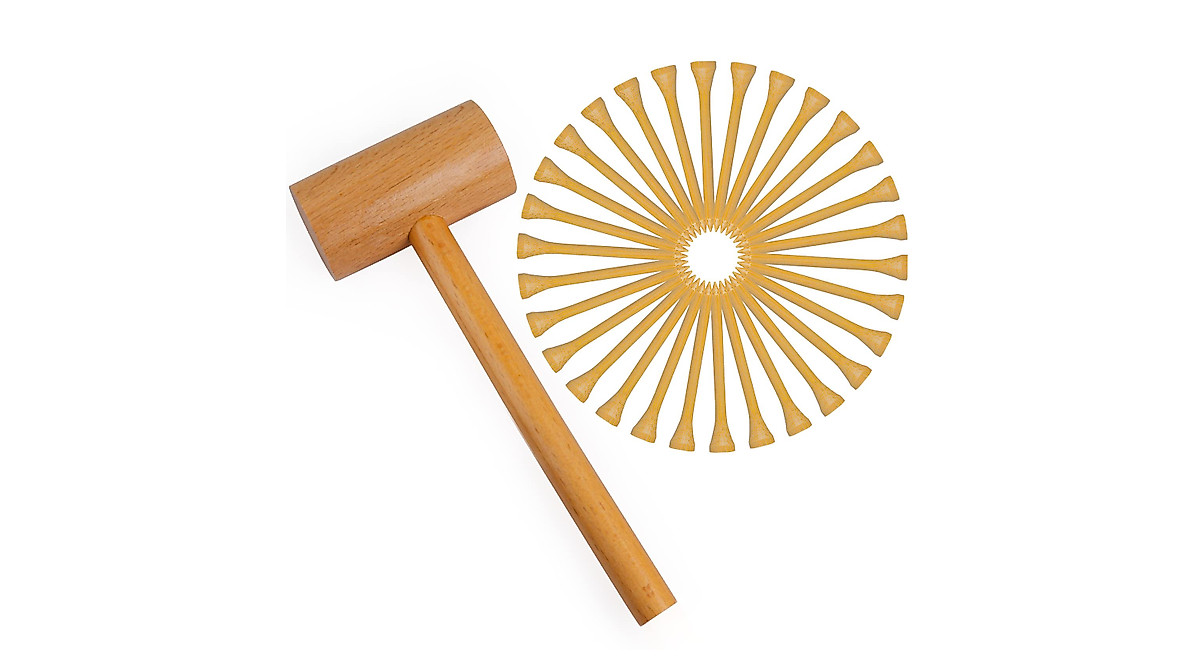 Waenerec Wooden Mallet Toy: Hammering & Pounding Fun for Kids