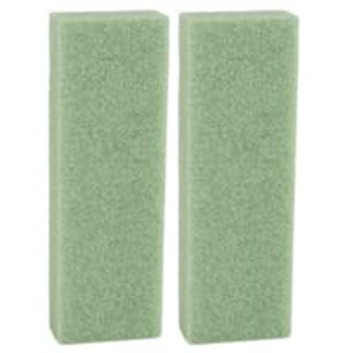 Green Styrofoam Block 2 x 6 x 12 in. (Set of 2) for Monument Gravestone Saddle Cemetery Headstone Saddle 2x6x12styroblock 2x6x12 Dry Styrofoam Block