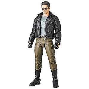 Medicom Terminator: T-800 MAFEX Action Figure,Multicolor