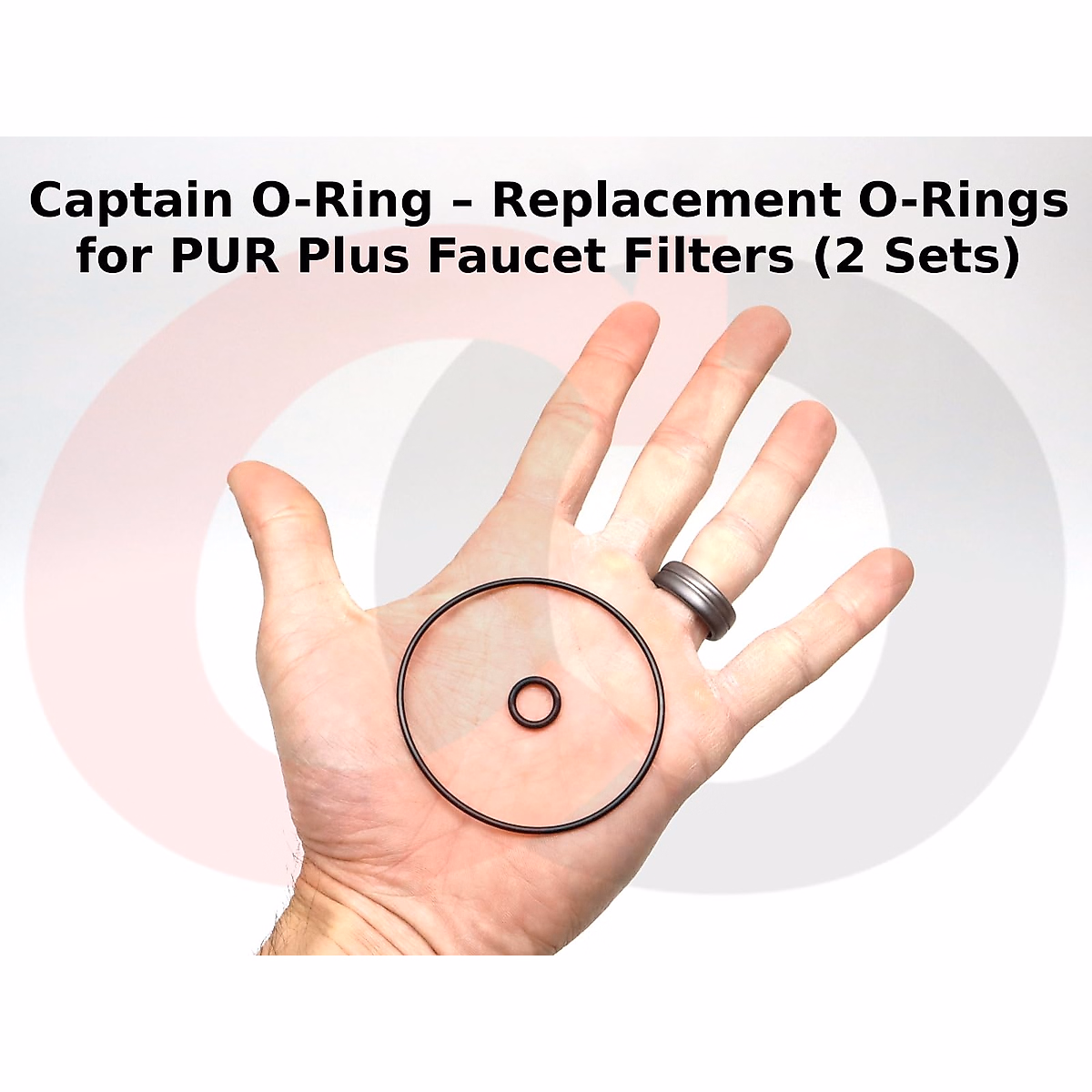 Captain O-Ring – Replacement O-Rings for PUR Plus Sink Faucet Filters (2 Sets)