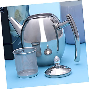 MAGICLULU Coffee Espresso Machine Stovetop Water Brew Heating Kettle Vintage Coffee Maker Hand Drip Brewing Kettle Manual Espresso Machine Coffee Pot Tea Pot Tea Kettle Short Mouth