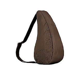 AmeriBag Women's Healthy Back Bag Microfiber Love My Life Small, Chocolate, One Size