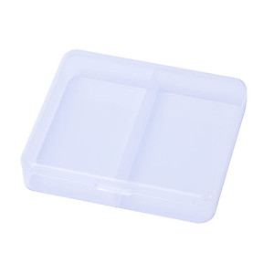 EXCEART 6Pcs Small Storage containers Jewelry Organizer Tray containers with lids Clear Container with lid containers for Beads Craft transperant Container case Pill Box hyaluronic Acid