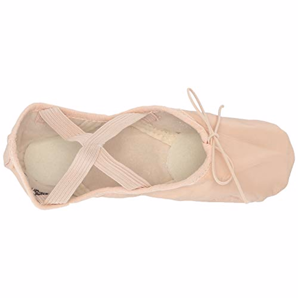 Capezio Girls Leather Juliet Ballet Shoe-Child, Light Pink, 12.5 Little Kid