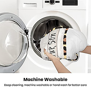 JERHTUO Gifts for Mom from Son, Love Letter Personalized Flannel Throw Blanket Birthday Christmas Thanksgiving Gifts Fits Couch Sofa Bedroom 50"x60"