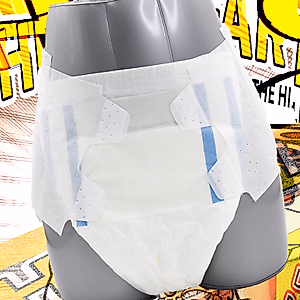 Old Farts Over The Hill Diaper - Shart Protection System Adult Diaper Gag Gift, Funny Over-The-Hill Prank Gift for Men, Disposable One Size Fits Most OSFM OTH