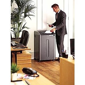 Fellowes Powershred 485Ci 100% Jam Proof Commercial Grade 30-Sheet Cross-Cut Paper Shredder, TAA Compliant (38485)