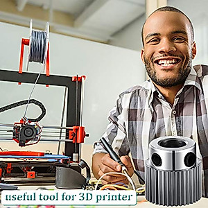 15 Pieces Extruder Wheel Gear 3D Printer Parts Drive 36 Teeth Gear Stainless Steel Extruder Gear Compatible with CR-10, CR-10S, S4, S5, Ender 3, Ender 3 Pro