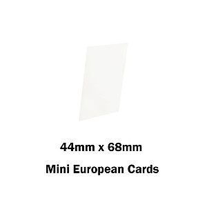 Dephia 1000 Card Sleeves for Gloomhaven Board Games 44mm x 68mm Great Fit for for Mini European Cards (Skin)