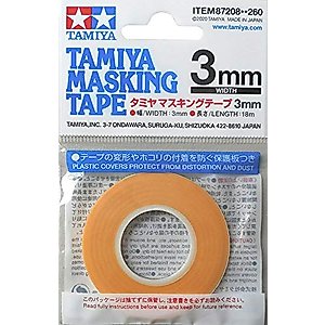 TAMIYA 87208 Masking Tape 3 mm / 18 m Model Making Accessories