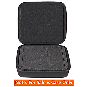 LTGEM Hard Case for Seagate Expansion 2TB 3TB 4TB 5TB 8TB Desktop External Hard Drive USB 3.0 with Dense Foam. Fits USB Cable and Charger.(Black)