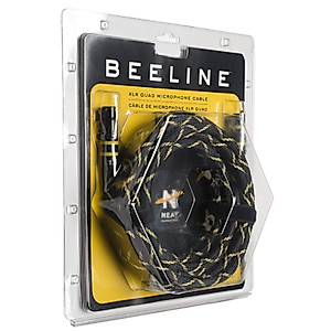 NEAT Bee Line Quad Conductor Microphone Cable, 20 Feet