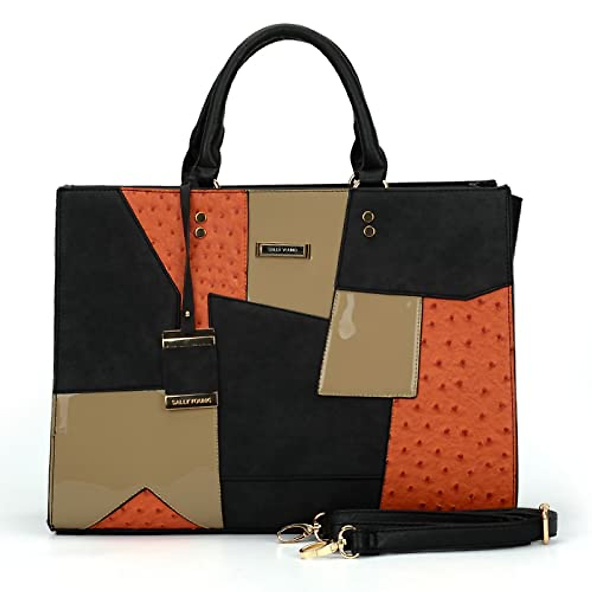 MEEEM Women Fashion Handbags Wallet Tote Bag Soft Faux Leather Tote Shoulder Bag, Big Capacity Tassel Handbag (beige)