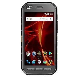 Caterpillar CAT S41 Dual-SIM 32GB Rugged IP68 (GSM Only, No CDMA) Factory Unlocked 4G/LTE Smartphone (Black) - UK/EU Version