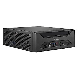 Shuttle XPC Slim XH610 Barebone PC Intel H610 Support 12th/13th Gen 65W Alder Lake/Raptor Lake LGA1700 CPU No Ram No HDD/SSD No CPU No OS