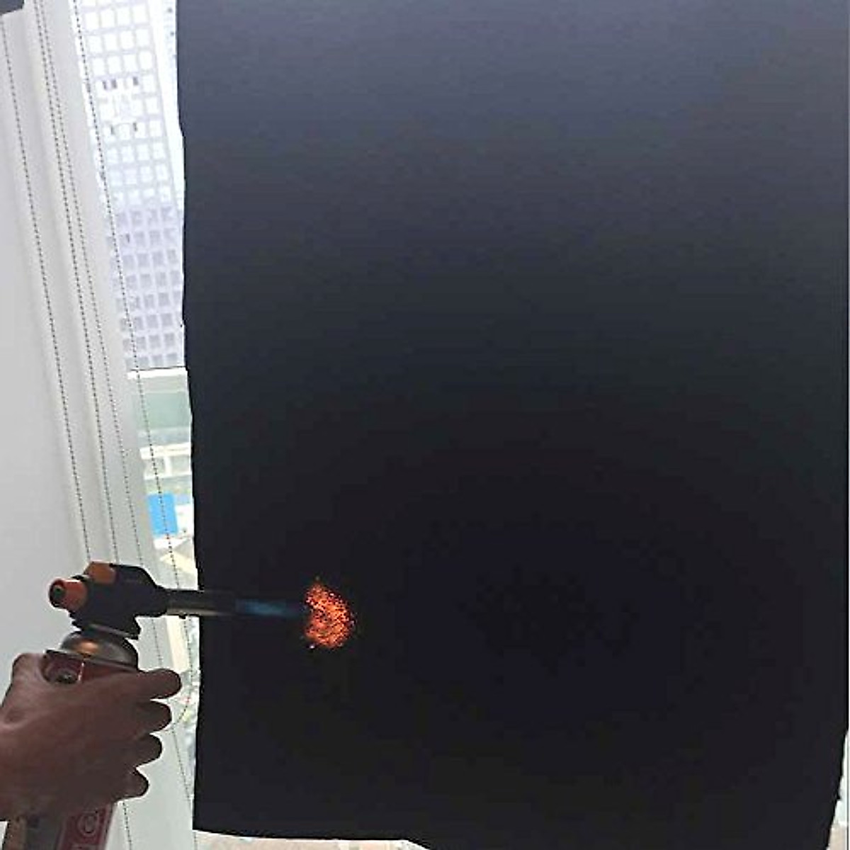 HANSWAY High Temp 24''X36''X1/8'' Carbon Fiber Welding Blanket Protect Work Area from Sparks & Splatte (24''X36''X1/8'')