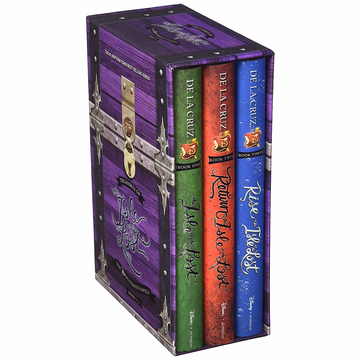Treasures of the Isle of the Lost [3-Book Hardcover Boxed Set + Poster] (The Descendants)