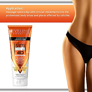 Eveline Slim Extreme 4D Liposuction Body Serum, 8.80 Fluid Ounce