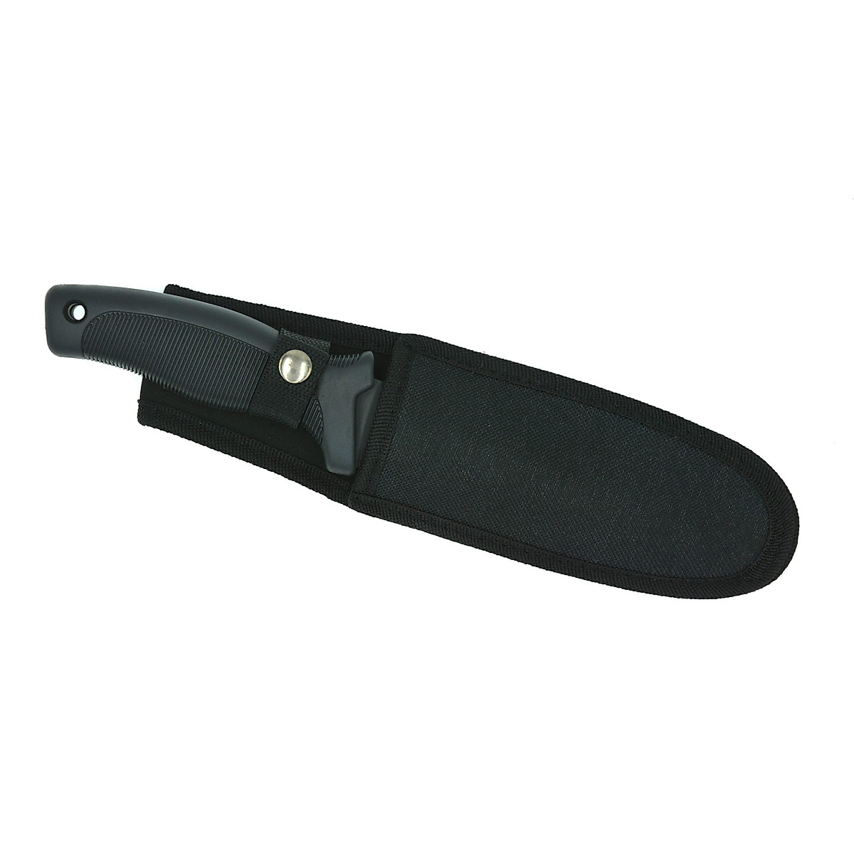 Zenport Hunting Knife 14032E 5.9-Inch 440C Stainless Steel Blade, Blac, Black Handle