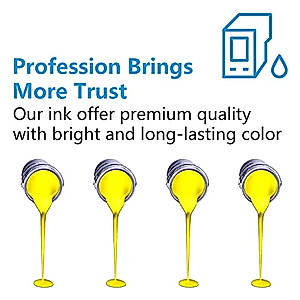 88XL Yellow Ink Cartridge 1-Pack | Replacement for HP 88XL Yellow Ink Cartridge Works with Pro K5300 K5400 K5456z K550 K550dtn K550dtwn K8600 L7380 L7480 L7500 L7550 L7555 L7580 Printer | C9393AN