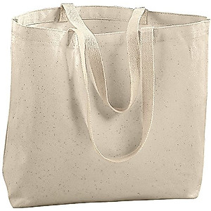 Augusta Sportswear Jumbo Tote Bag, One Size, Natural