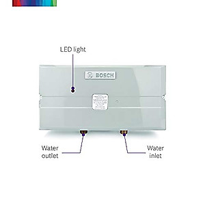 Bosch Electric Tankless Water Heater - Eliminate Time for Hot Water - Easy Installation
