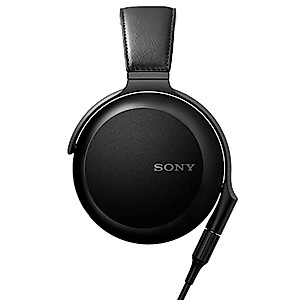 Sony MDR-Z7M2 Hi-Res Stereo Overhead Headphones with Knox Gear Hard Shell Headphone Case and Bamboo Headphone Stand Bundle (3 Items)