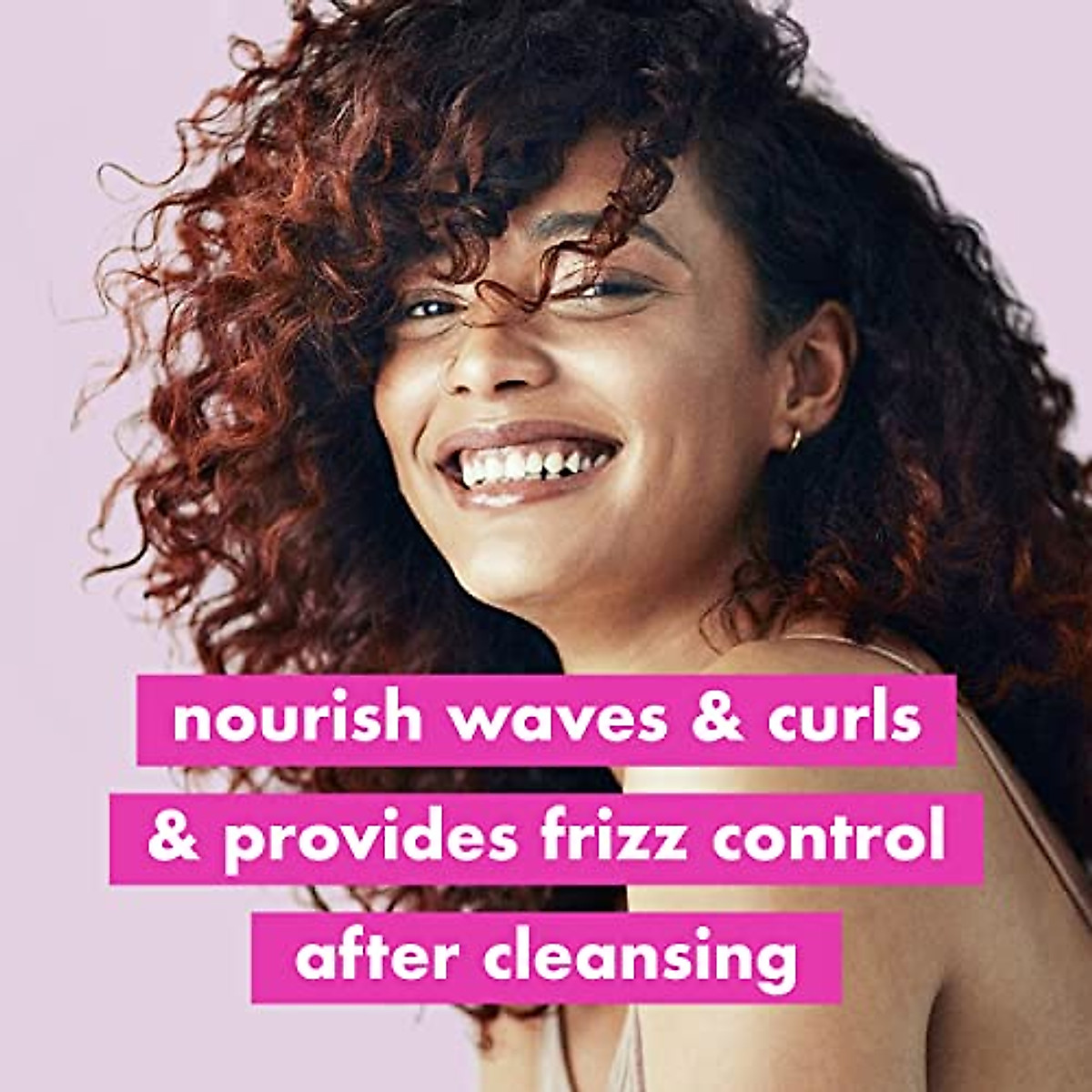 Love Beauty and Planet Wave and Curl Enhancer Conditioner Moisture and Bounce Hair Products for Waves and Curls Rice Oil and Angelica Essence 13.5 oz