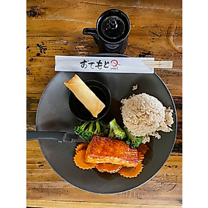 OTEMOTO 100 Disposable Chopsticks | Paper sleeve | Bamboo Wooden Chop sticks - Bamboo Chopstick Bulk - Disposable Utensils Premium Quality - (50 Pairs)