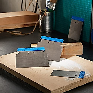 BGS Diy 1636 | Japan Scraper Set | Spring Steel | 50/80 / 100/120 mm | 4 pcs.