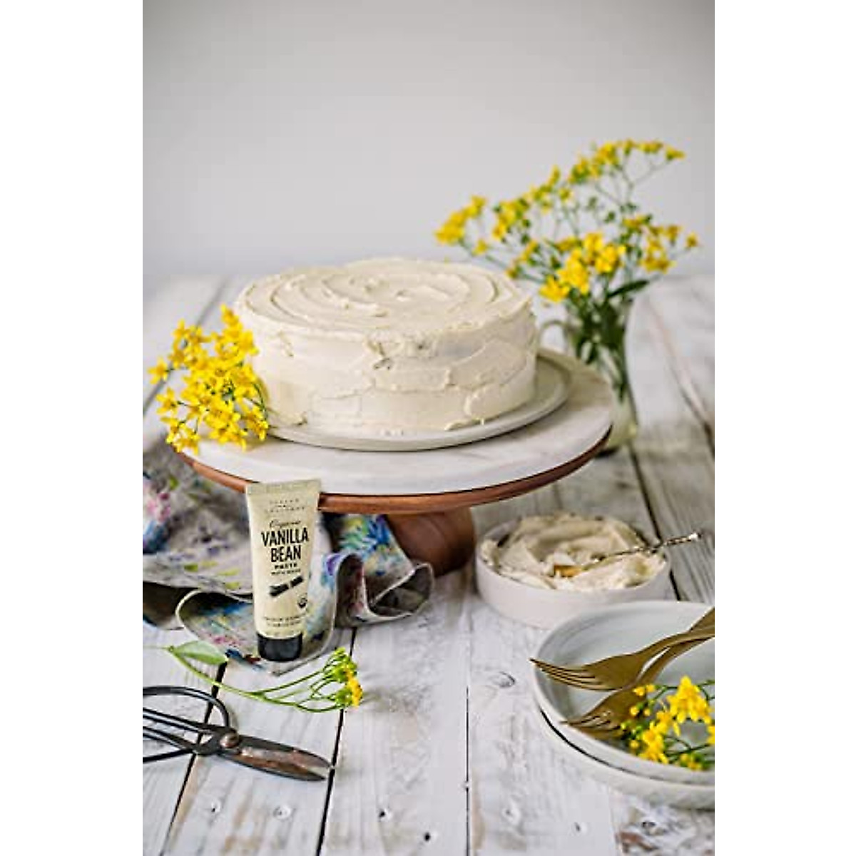 Taylor & Colledge Organic Vanilla Bean Paste with Seeds, 1.7oz Tube